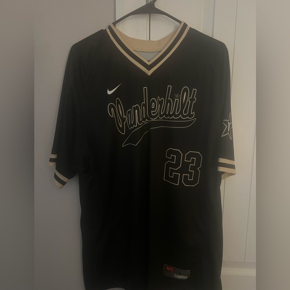 Nike | Shirts | Authentic Player Edition Nike Vanderbilt Baseball ...